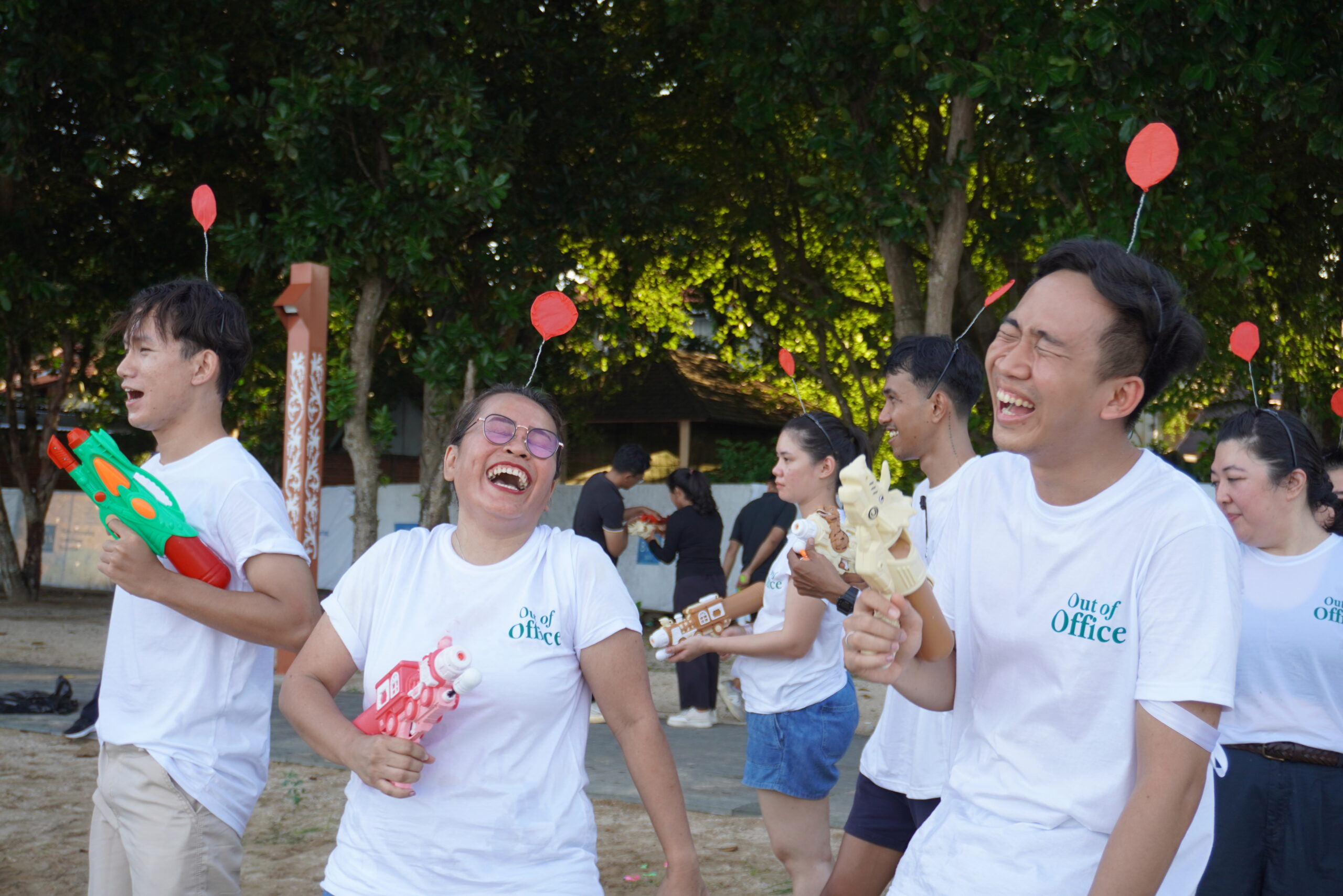 BMW Travel Joins Water War Team Building in Bali with In-Coach Asia